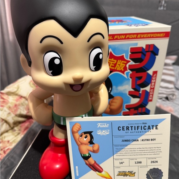 Funko | Other | Astro Boy Jumbo Chan Figure With Red Boots | Poshmark